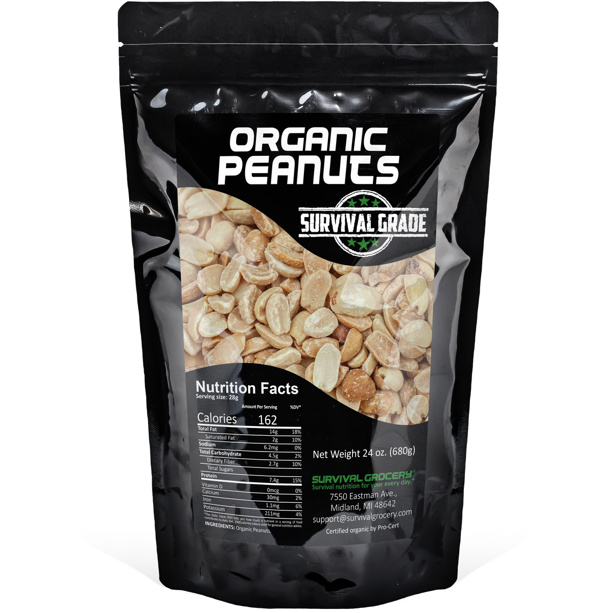 Organic Peanuts — Survival Grocery®